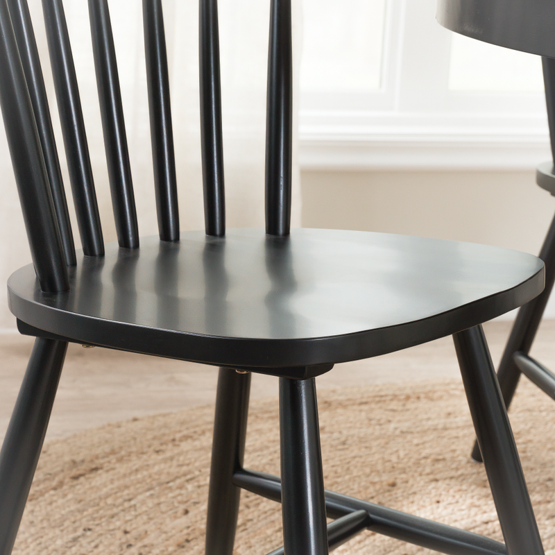 Bush Home Windsor High Back Spindle Dining Chairs - Set of 2